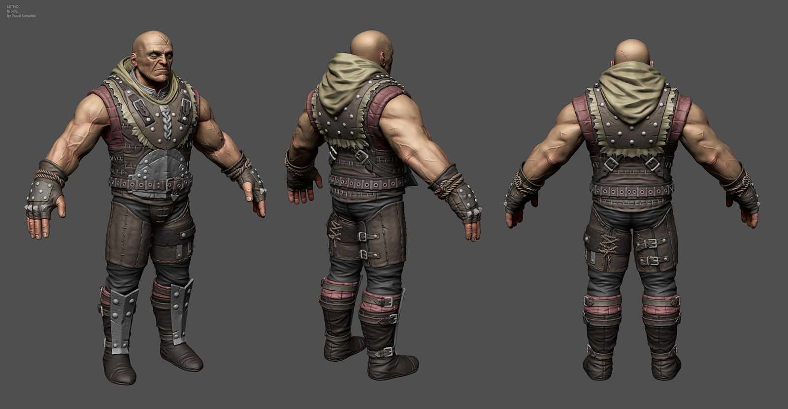 Paweu Sieradzky - illustration & character design: LETHO (from Witcher ...