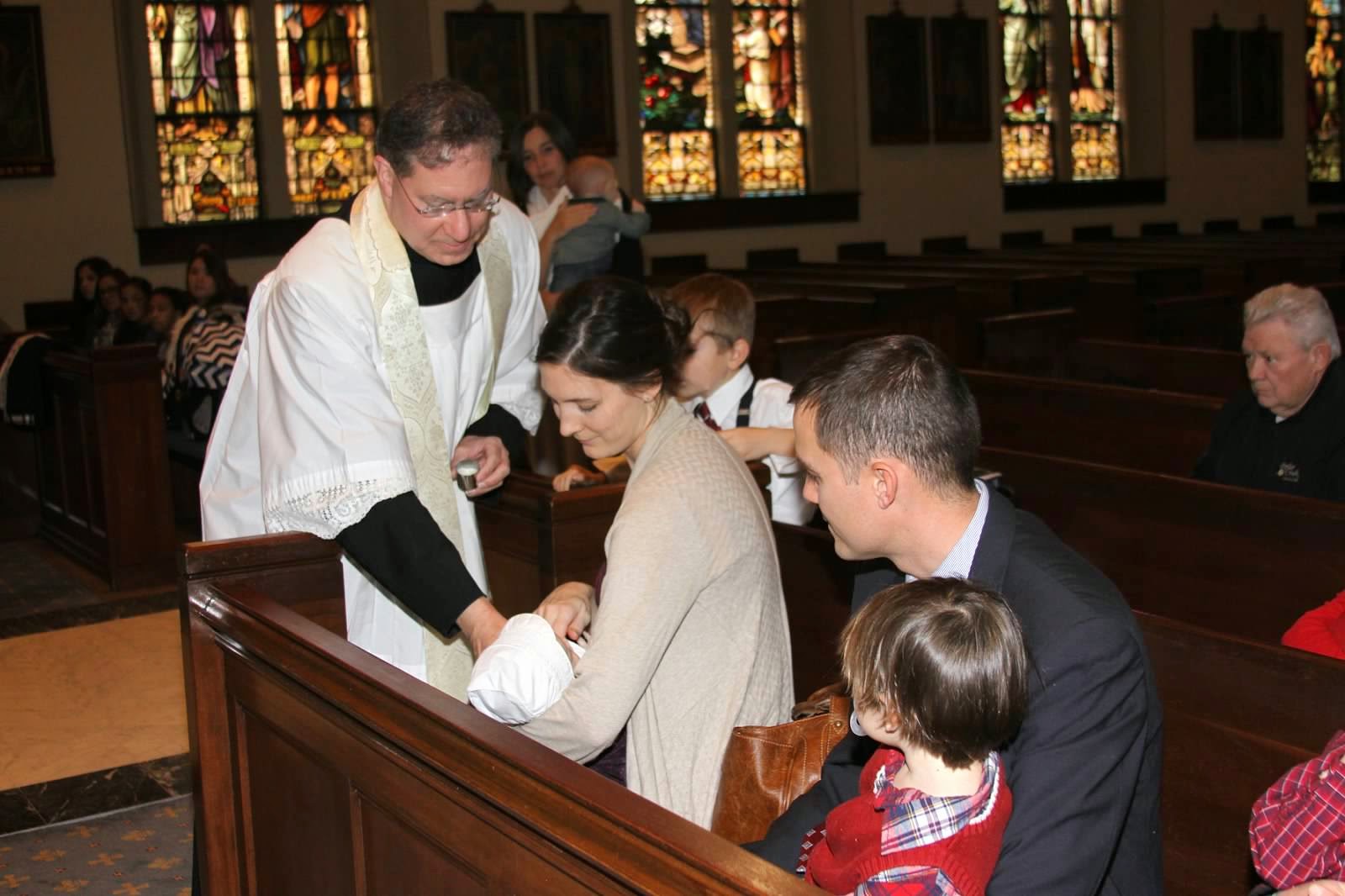 All Things Reintjes An Advent Baptism