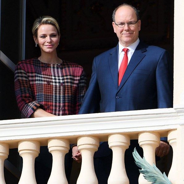 Princess Charlene and Albert attend Saint Devote's Day 2018