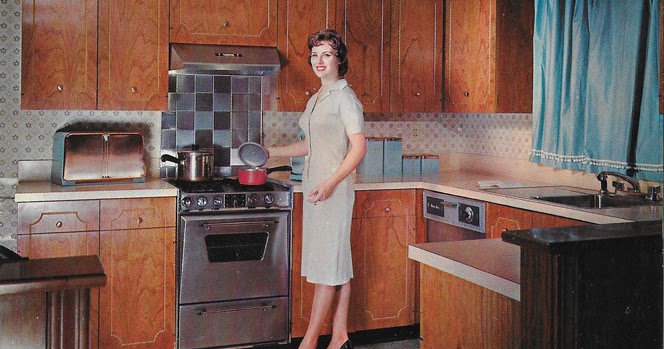 *Postcard Gems: Modern Maid Stove
