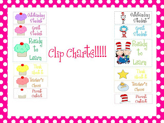 Kinder Confections!: Clip Charts