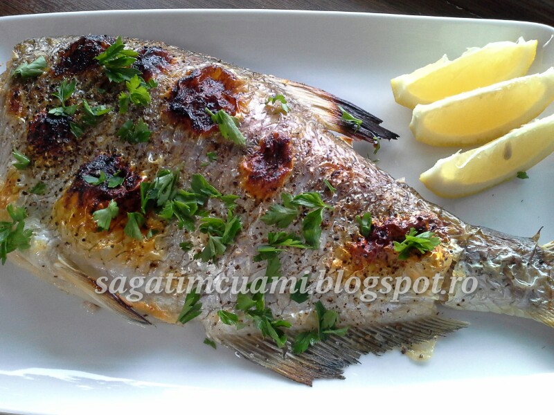 Sa gatim cu Ami: Peste Platica la grill