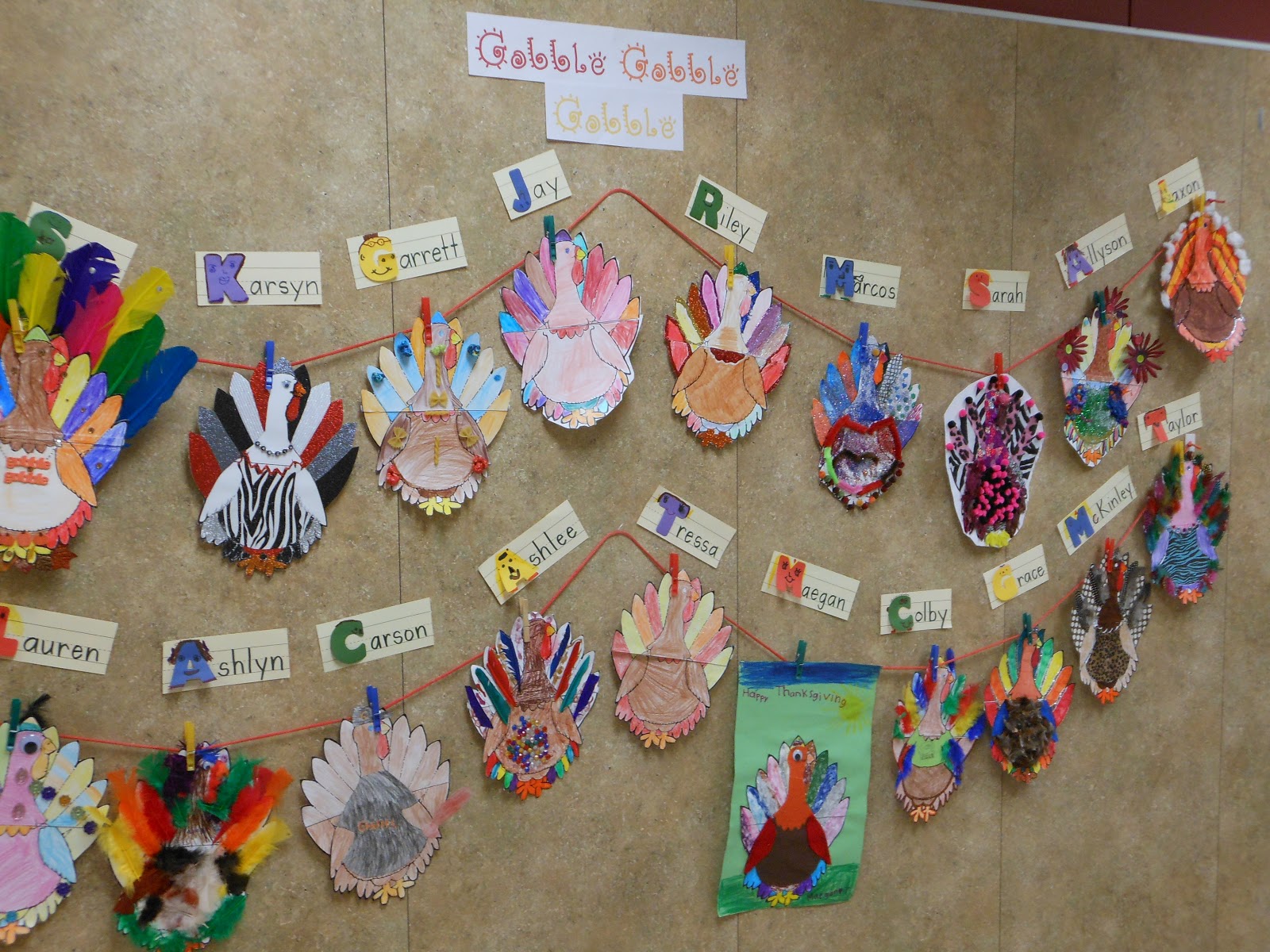 For the Love of First Grade: Turkey Time in Pictures