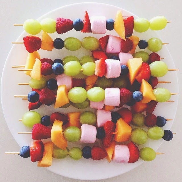 honey and fizz: 7 Afternoon Tea Ideas for kids. Lots of fruit, in ...