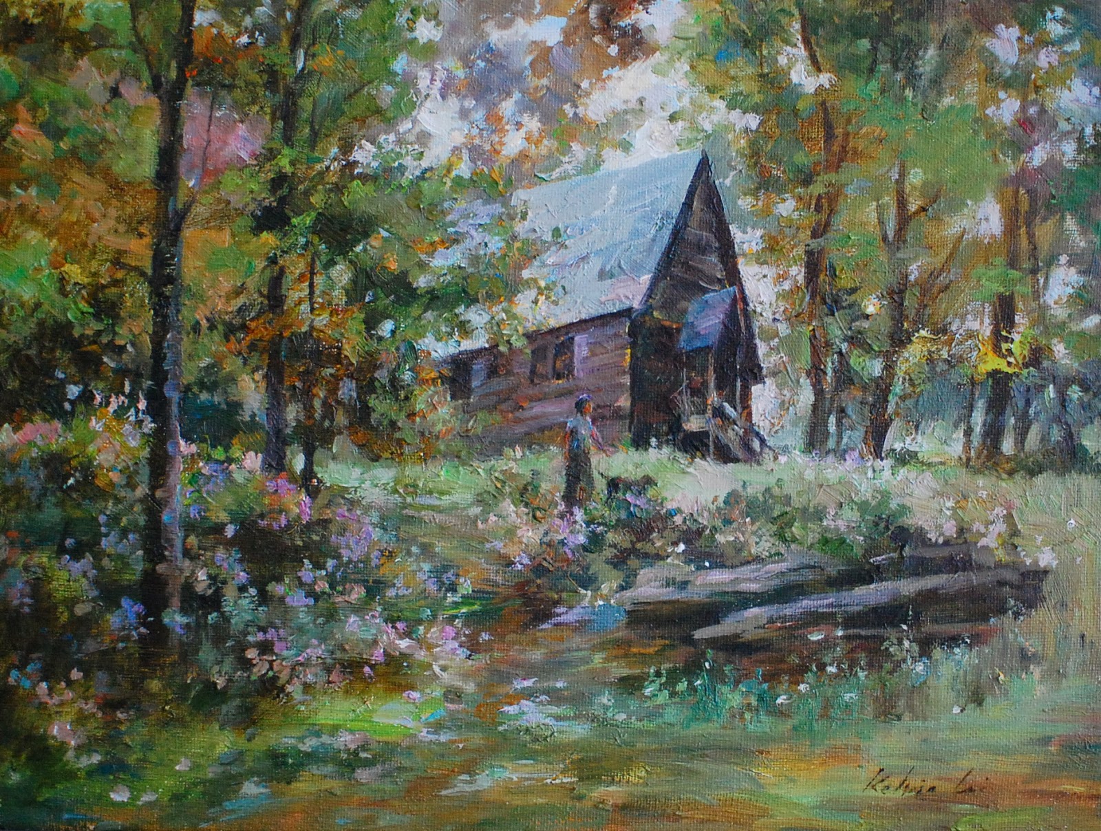 My Paintings: Springtime Meadow