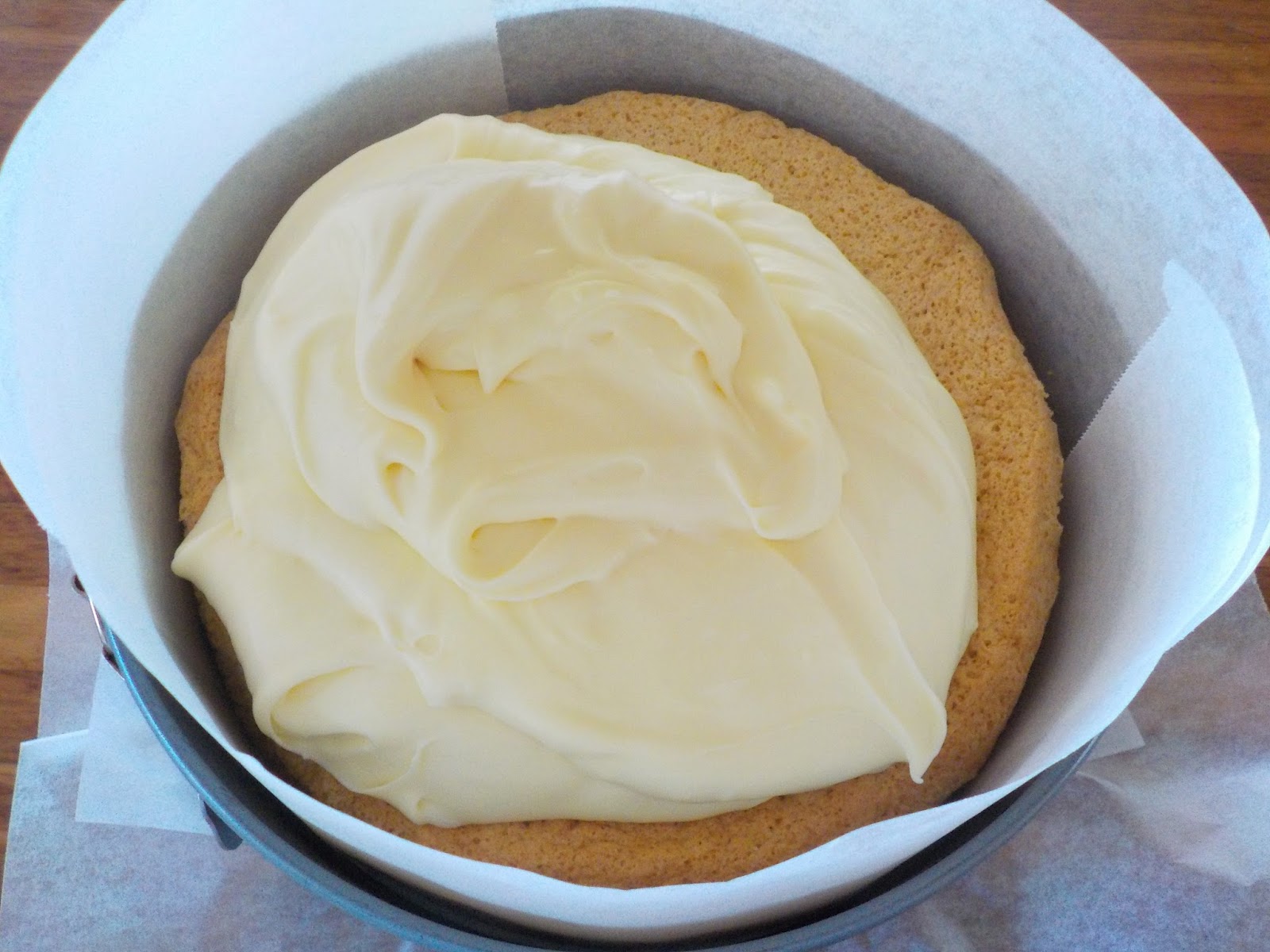 a hopeful nature: "Cheesecake" Sponge