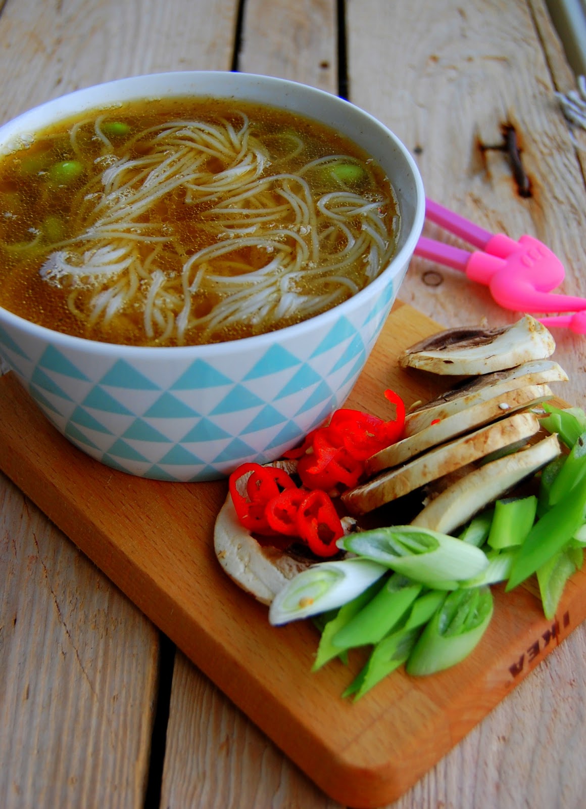 Cirkusvillan: Ramensoppa av egen buljong