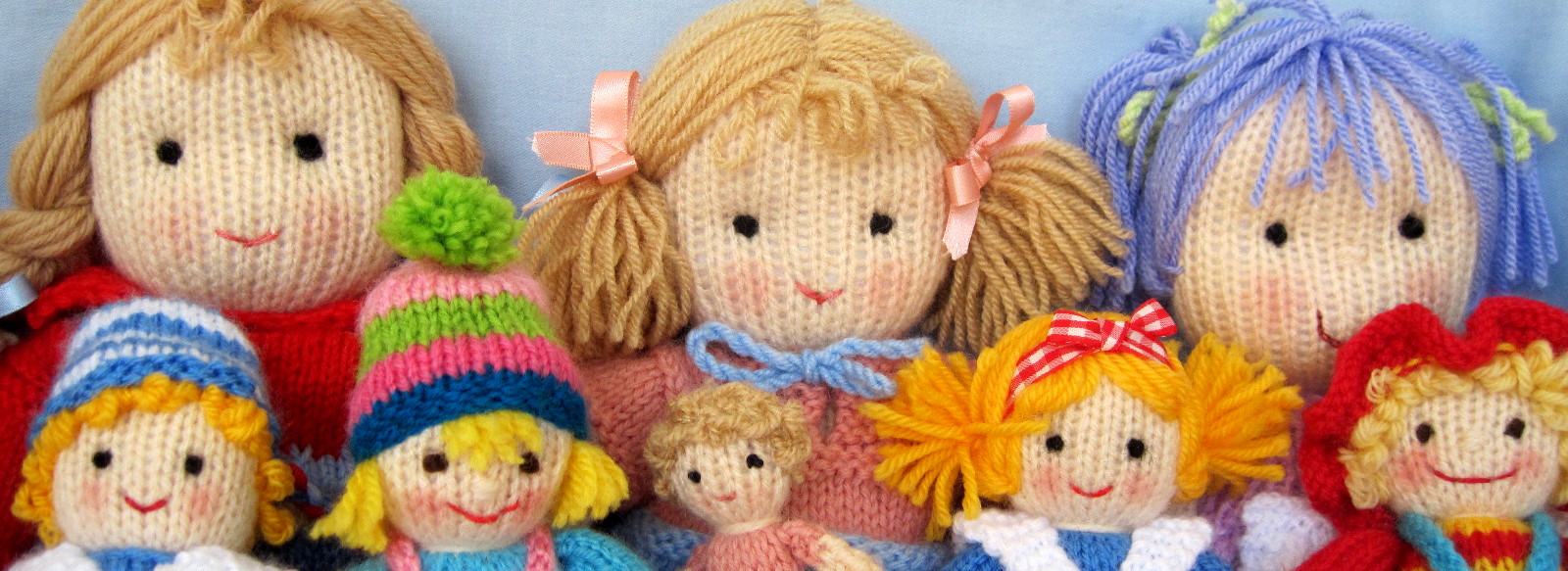 Flutterby Patch: Knitted doll making tips