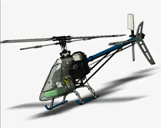3D Model Of Remote Control Helicopter Animation Camera 360 by ...