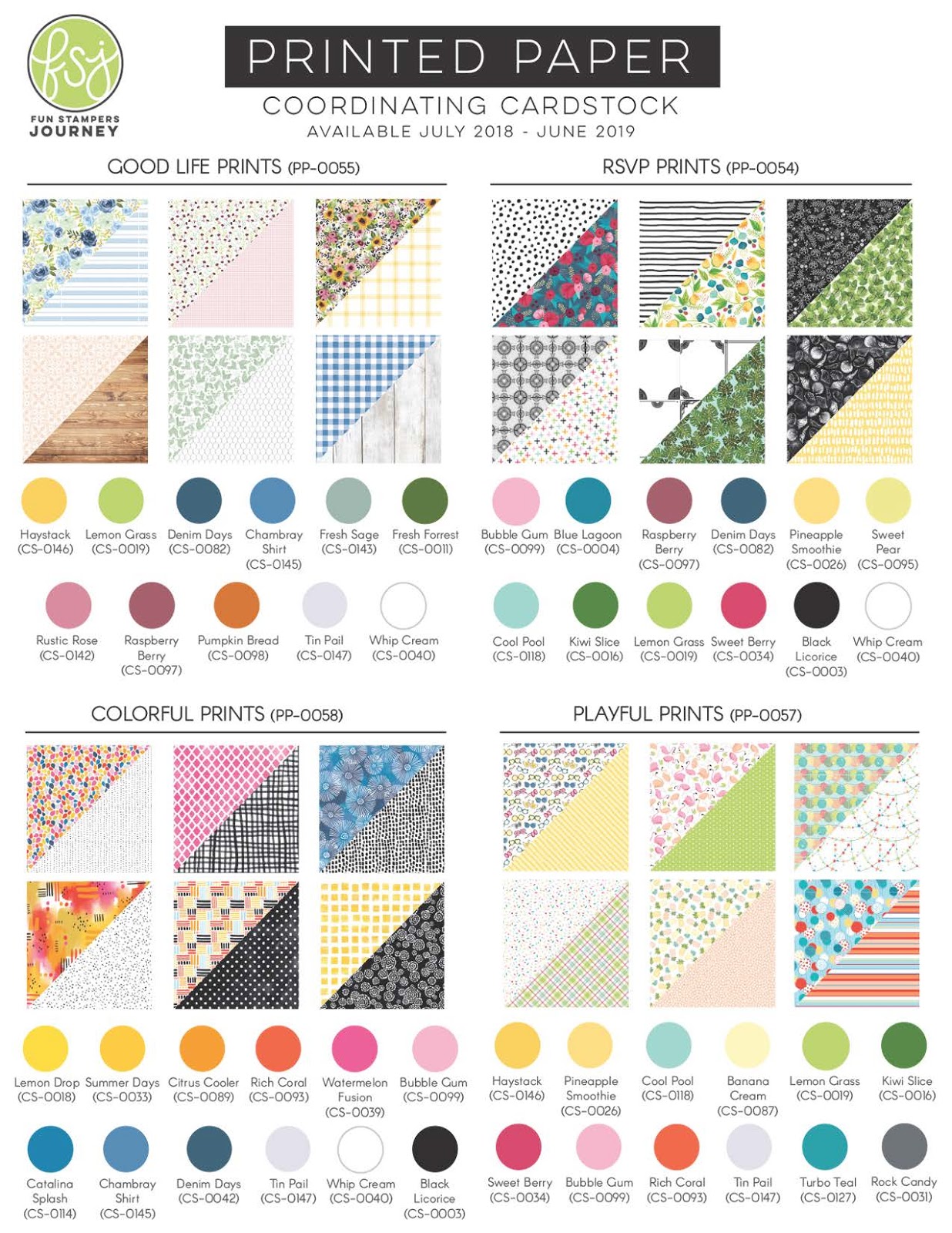 Inking Idaho: Printed Paper Coordinating Cardstock