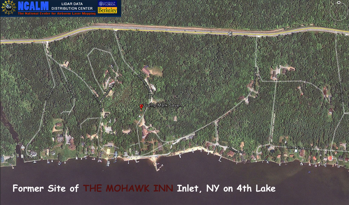 The LightCache: FORMER SITE OF THE MOHAWK INN, INLET NY - WORKED SUMMER ...