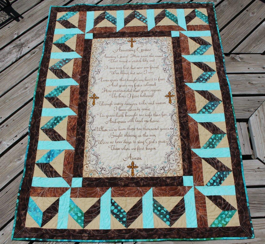 Sarah Lynn's Quilting: Customer's Amazing Grace Quilt