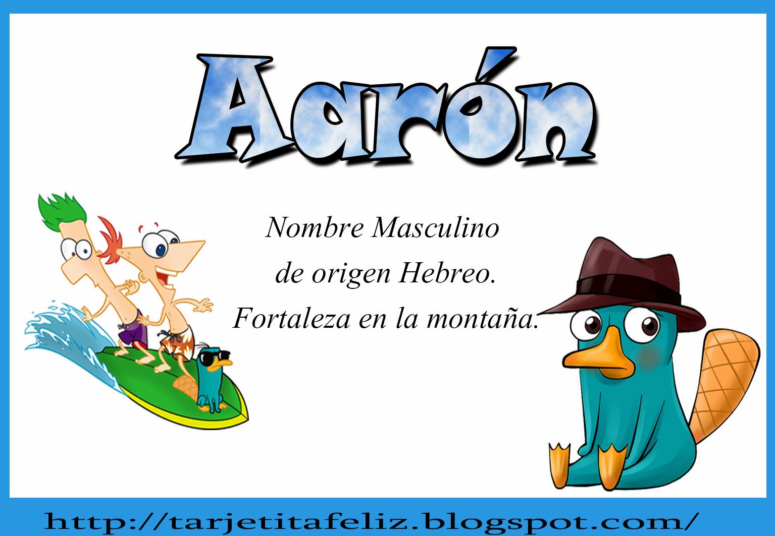 Significado de tu nombre