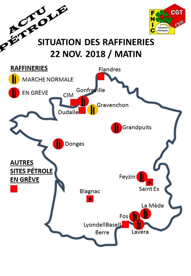.CGT Exxonmobil France: novembre 2018