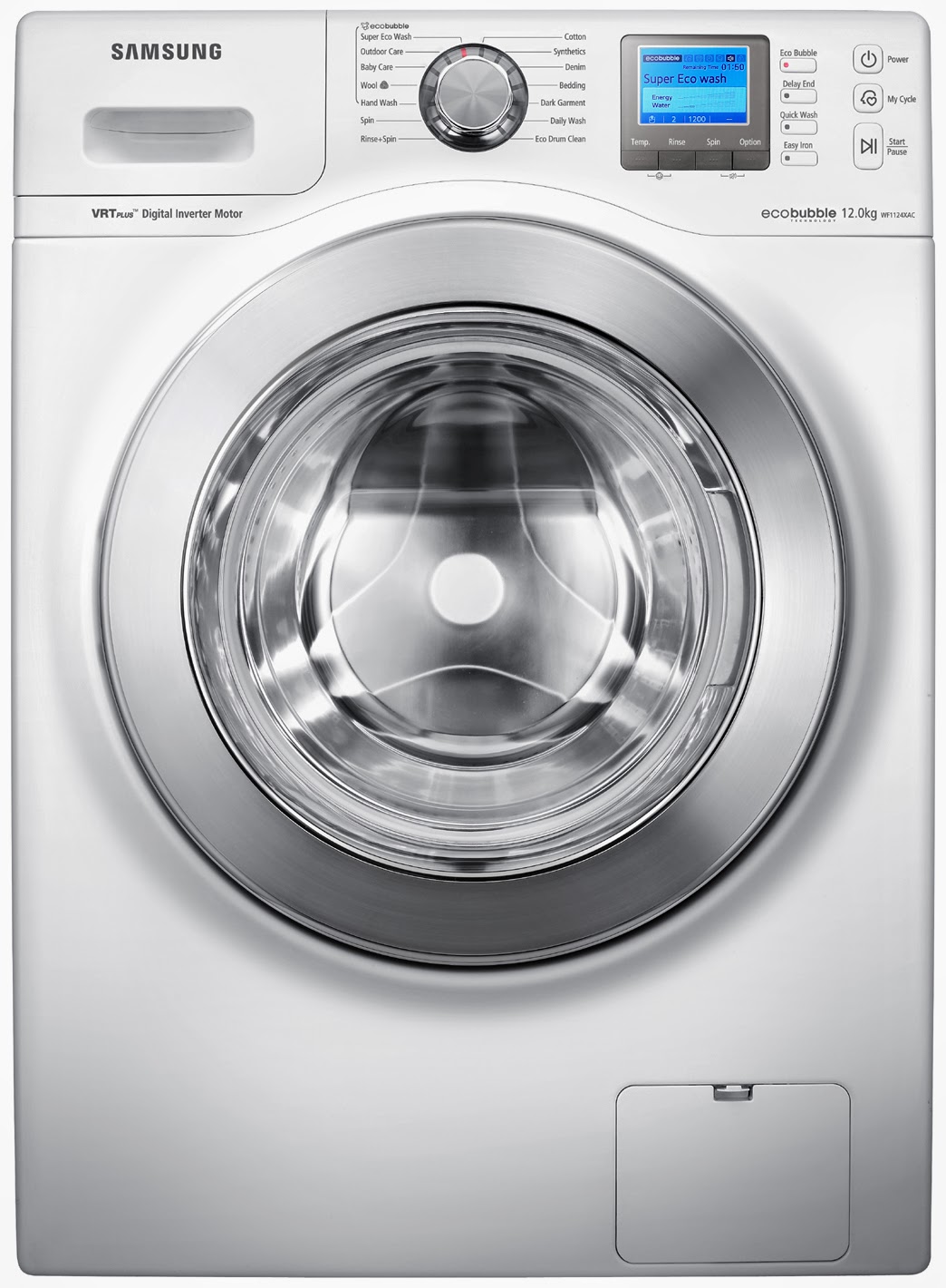 Mesin Cuci Samsung WW7000 Ini Bisa Dikontrol di Handphone - JURAGAN LONDRY