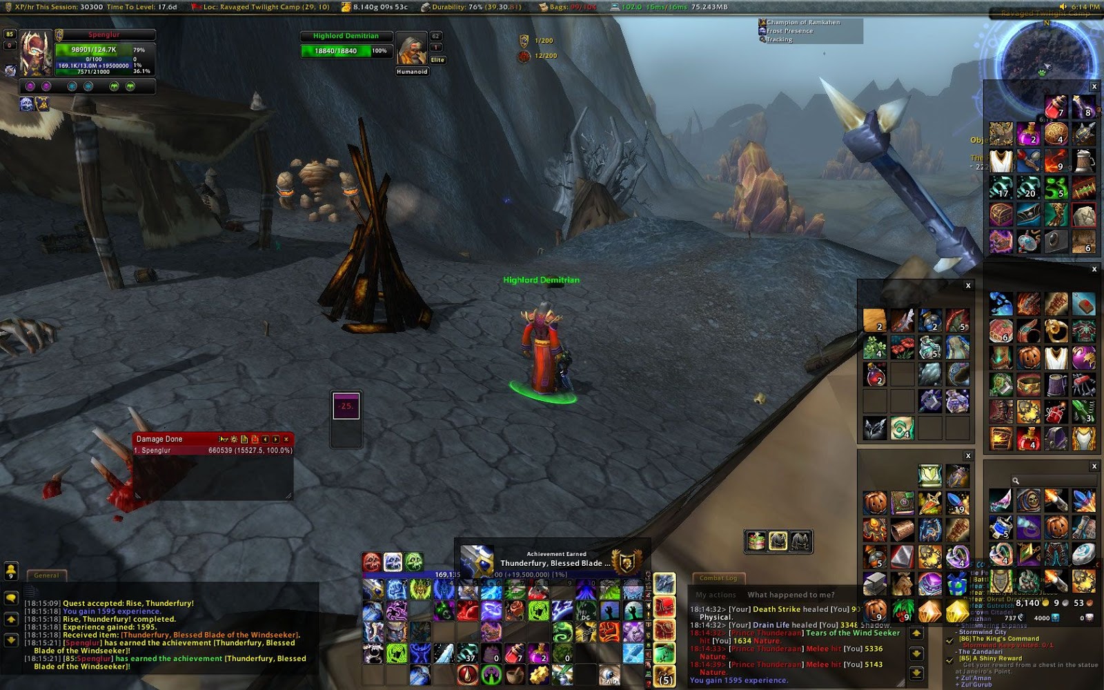 Jed's Corner of WoW Shenanigans: Thunderous Fury