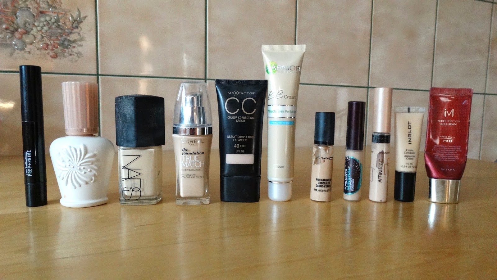 Miss Feline - the Beauty Blog: Pale Foundation & Concealer Comparison ...