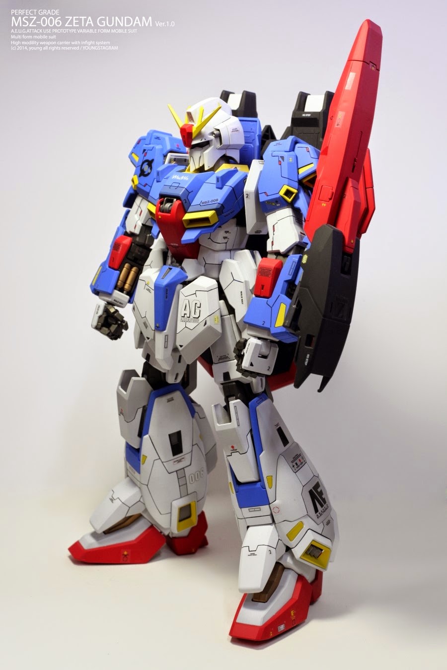 Custom Build: PG 1/60 MSZ-006 Zeta Gundam "Detailed"