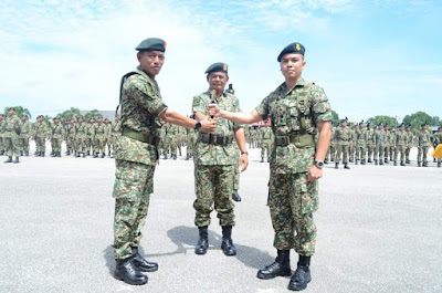 Change-of-command of Commander 6 Brigade - MY Military Times
