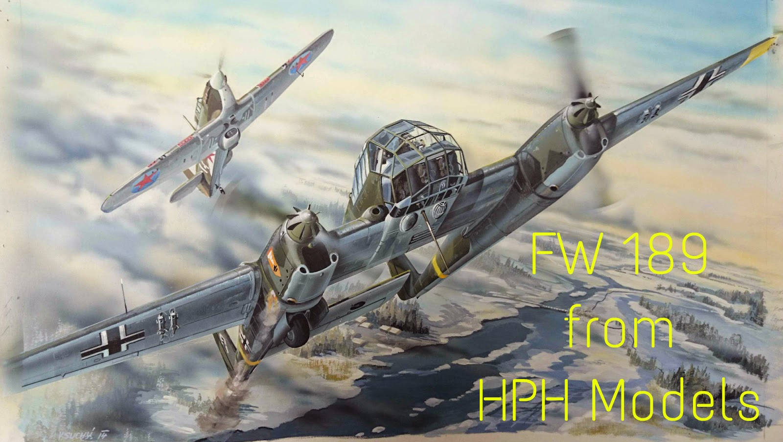 New 1/32 FW-189 from HPH Models - Canopy and Fuselage photos (Part 1 ...
