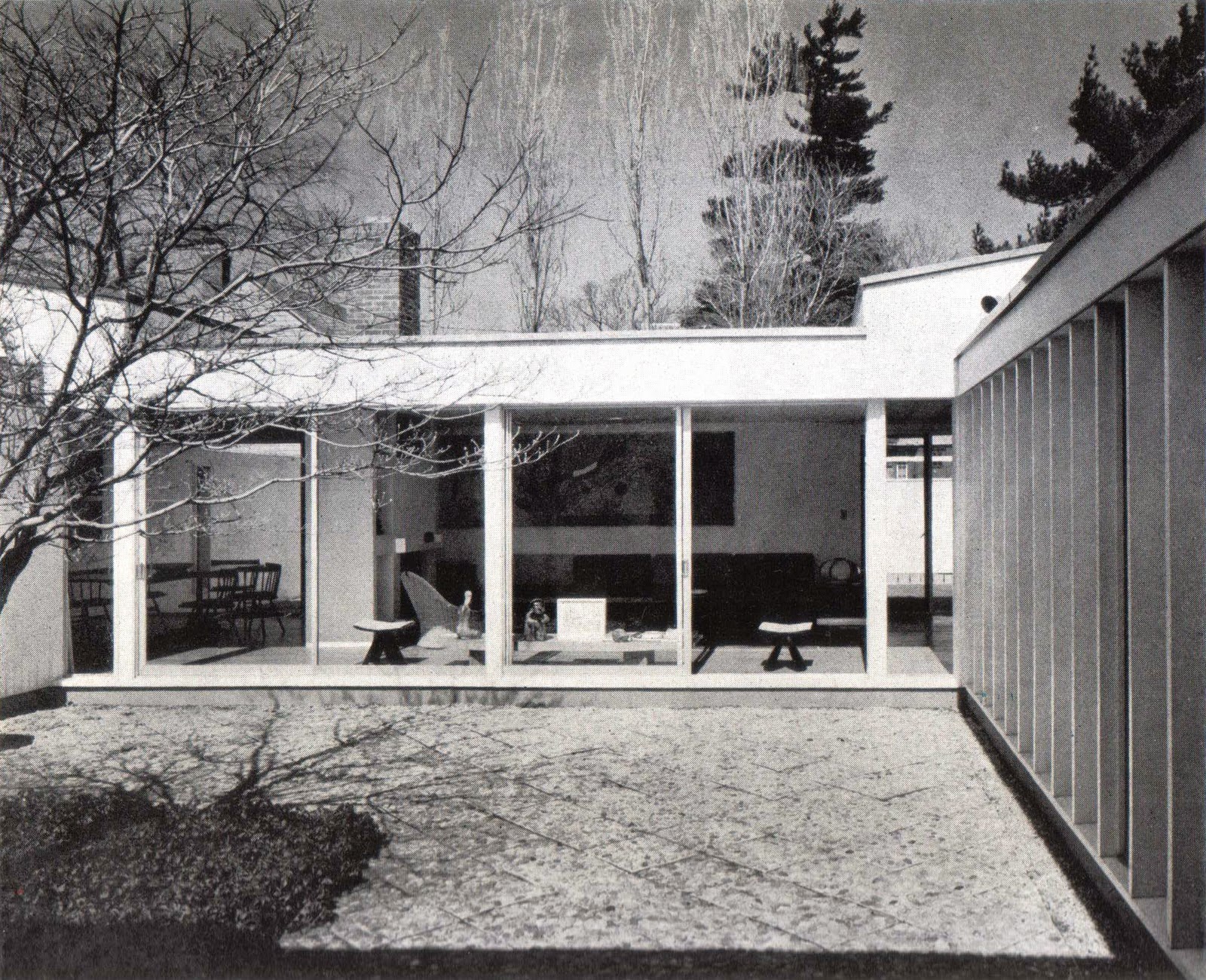Historia de la Arquitectura Moderna: Casa de Sert en Cambridge,Reino ...