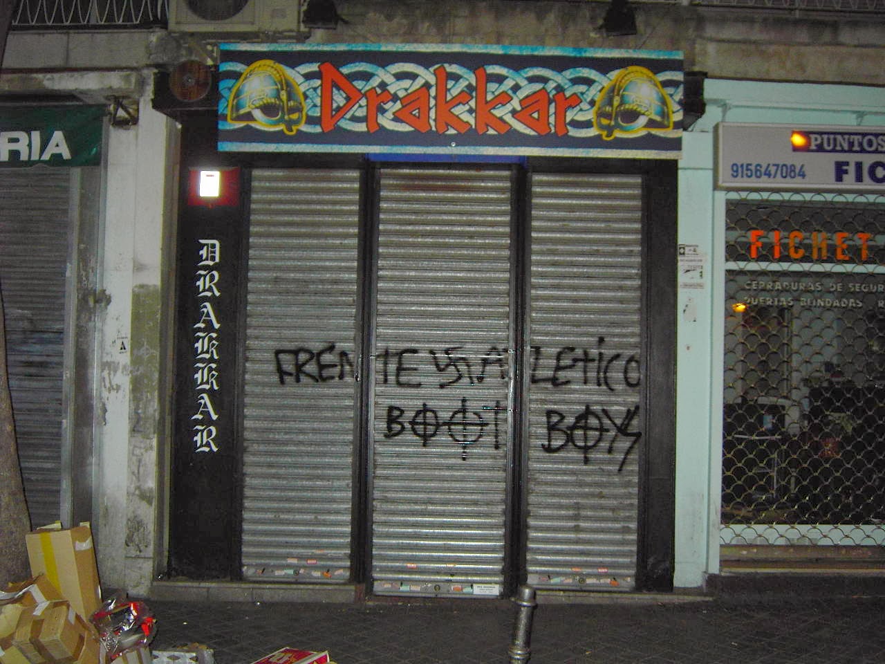 LA IRRUPCIÓN DE HAMMERSKIN POR EL CONTROL DE LOS FONDOS DE ULTRAS SUR Y ...