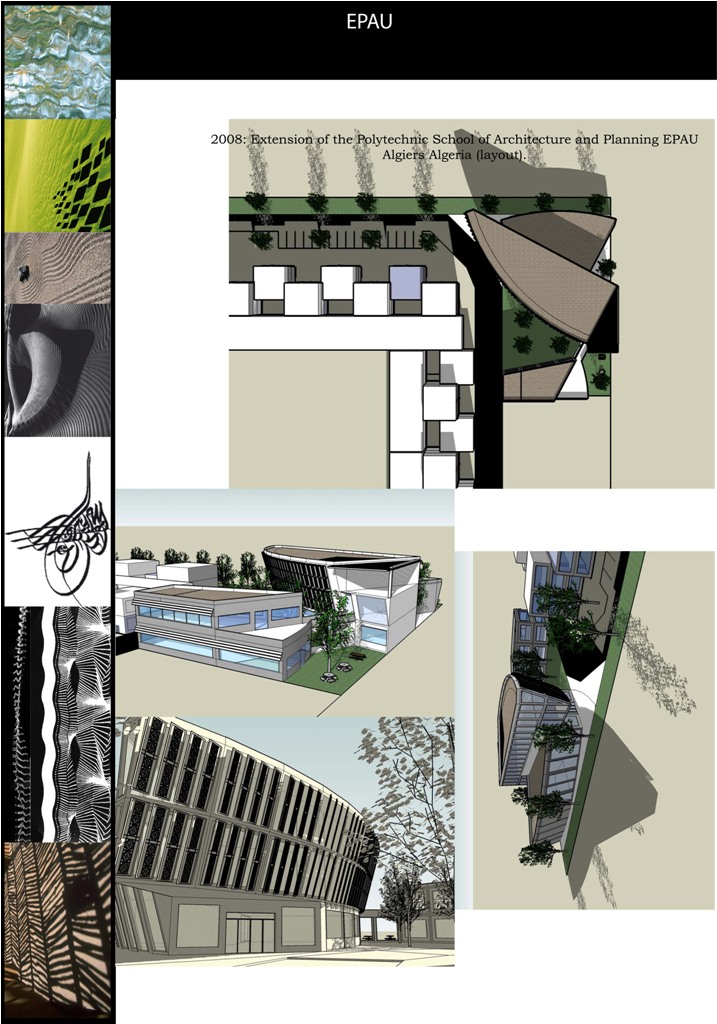 aménagement - extension - EPAU Alger