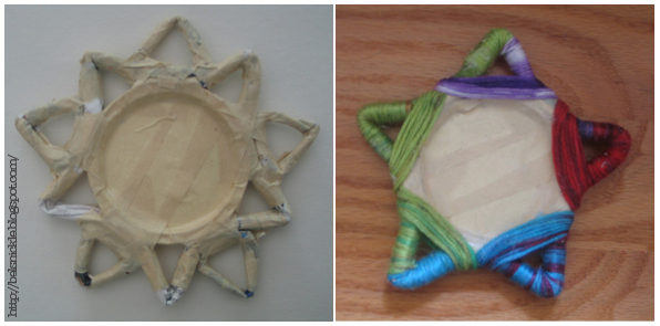 Craft a Yarn Wrapped Star | Belznickle Blogspot : Craft a Yarn Wrapped Star