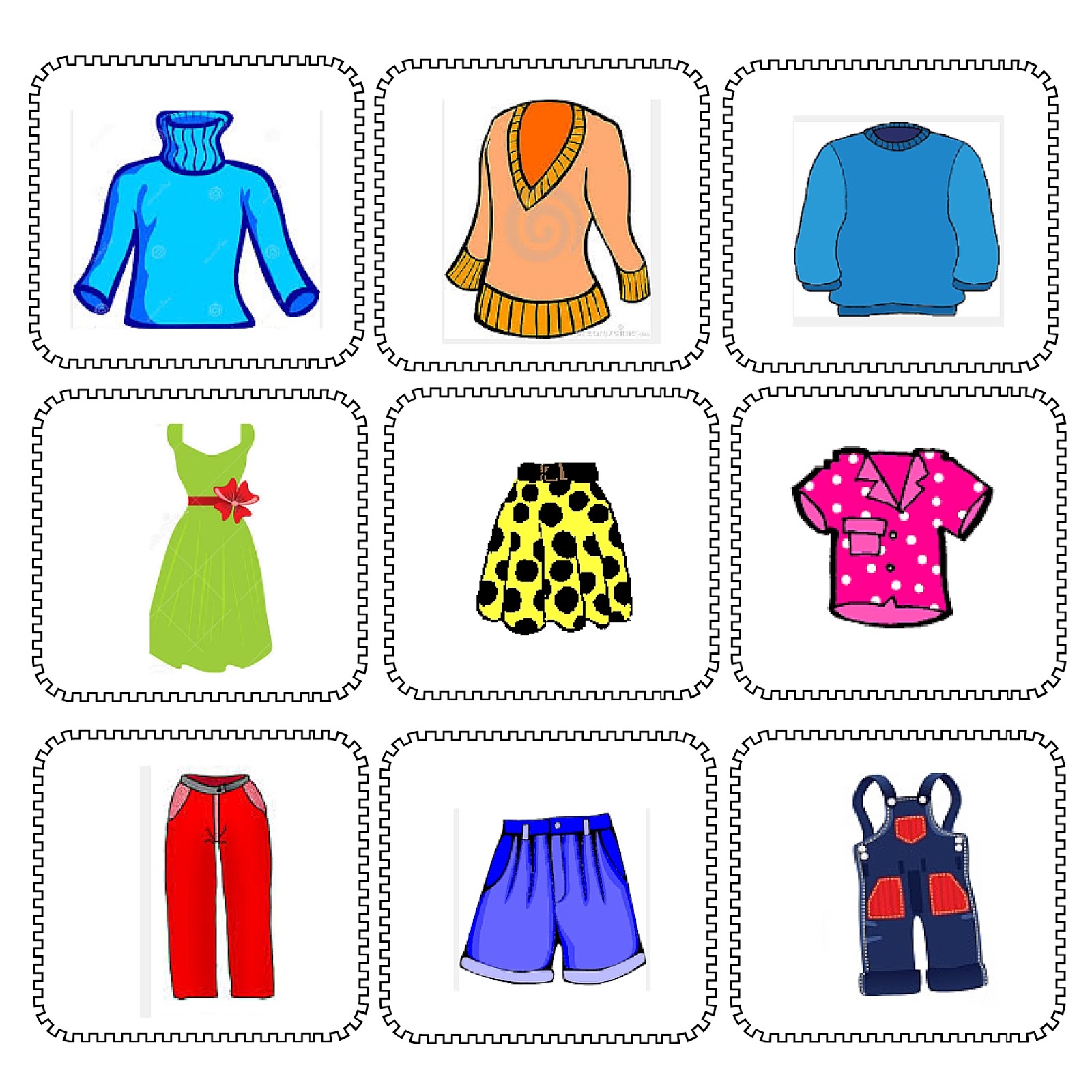 J'aime le français: Décrire des vêtements