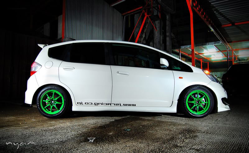 japanese custom cars: Daily Touring Honda Fit GE8