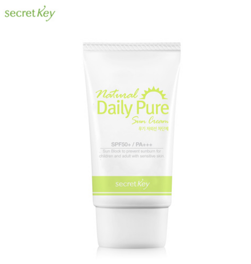 [SecretKey] Natural Daily Pure Sun Cream | KSTYLICK - Latest Korean ...