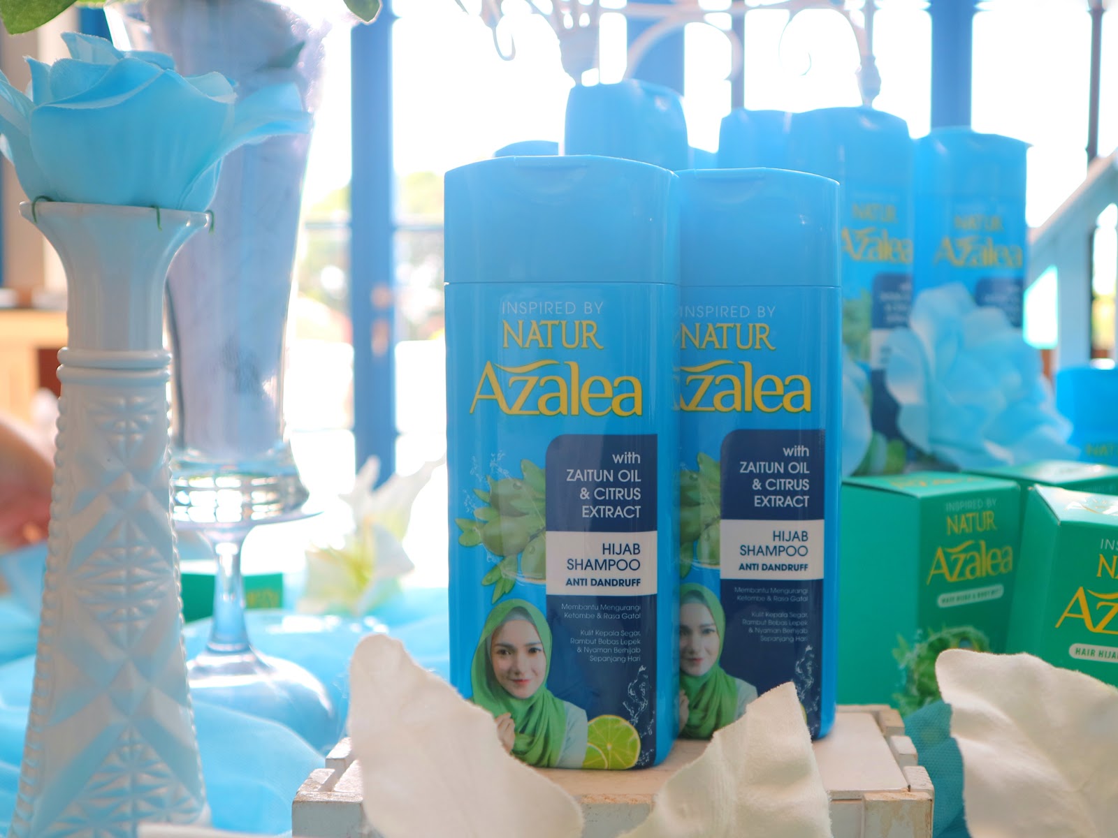 Be Confidence With Azalea Hijab Shampoo Anti Dandruff & Hair Mist ...