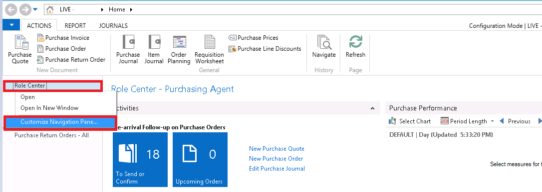 About Computer: Designing Navision Menu using Customize Navigation Pane