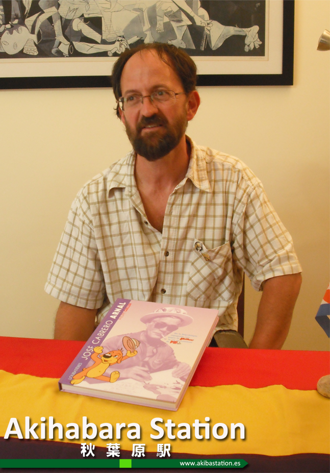 Cómic: Entrevista a Philippe Guillen, biógrafo de C. Arnal. Cómic: Entrevista a Philippe Guillen, biógrafo de C. Arnal.