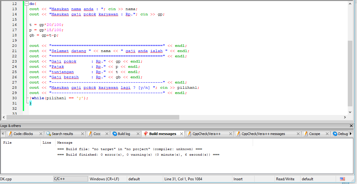 NGODING AREA PART 3 ~ NOOB PROGRAMMER