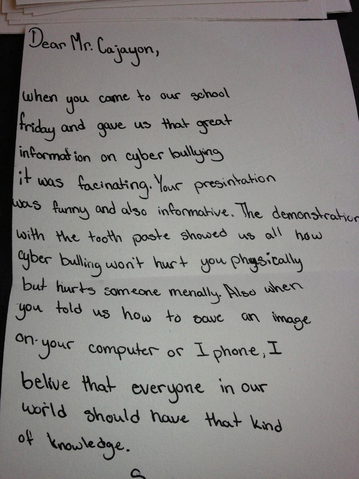 Ms. Sepp's Counselor Corner: Cyberbullying Presentation