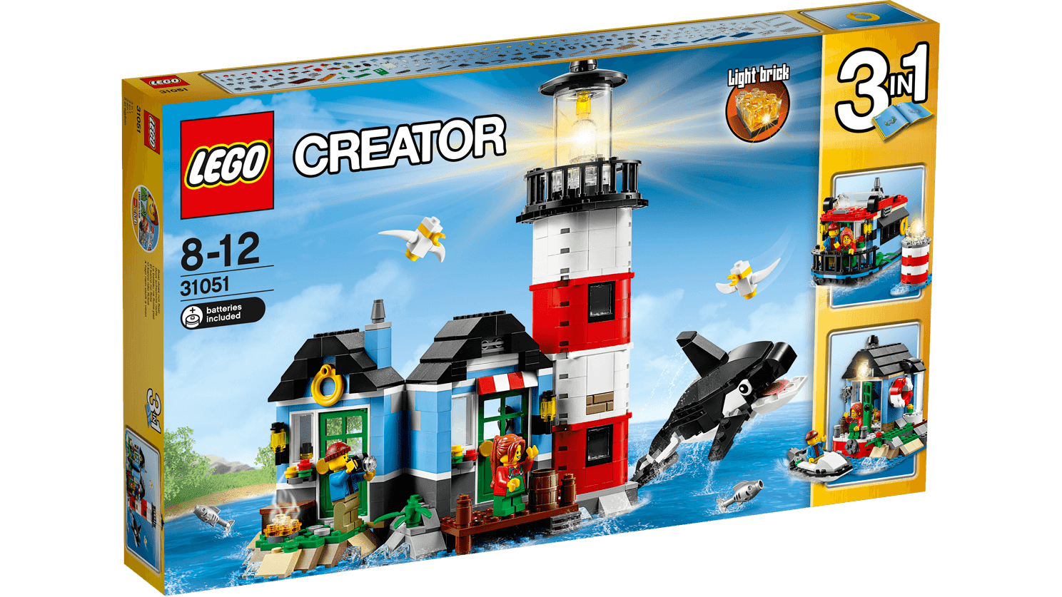 BRICKWOLFCAMPUS: LEGO - 31051 - CREATOR - LIGHTHOUSE POINT