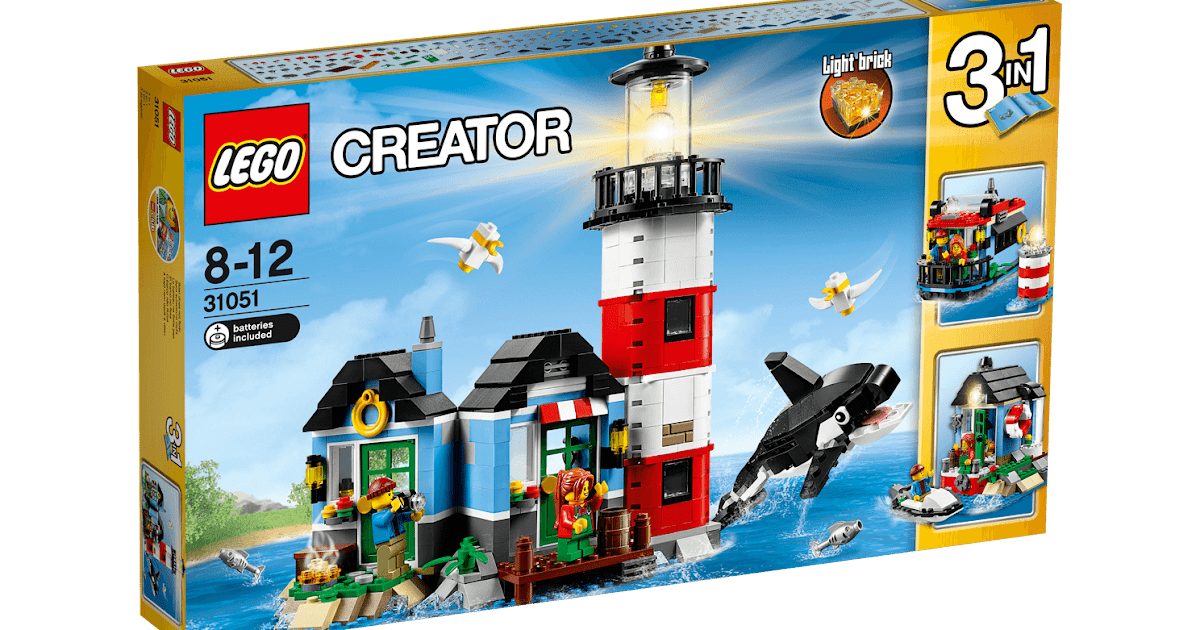 BRICKWOLFCAMPUS: LEGO - 31051 - CREATOR - LIGHTHOUSE POINT