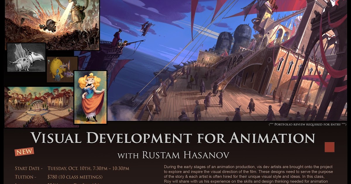 Concept Design Academy: "Visual Development for Animation" with Rustam ...