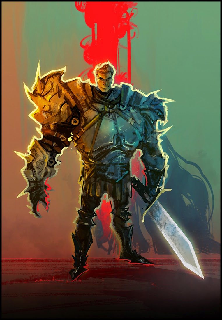 Lostinarc: Rough Character Concept Sketch