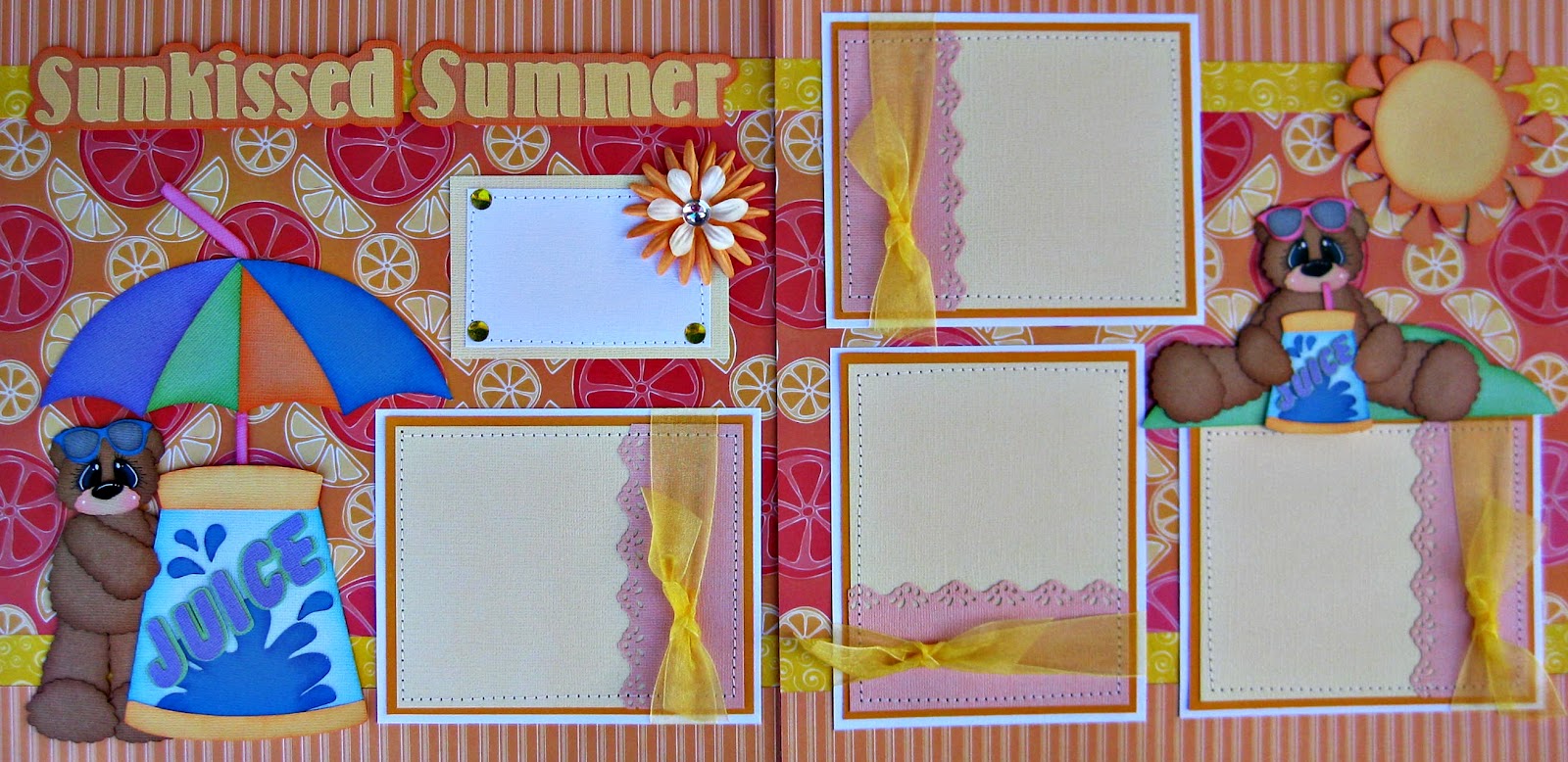 Designs by Crafty1mommy: Summer Layouts