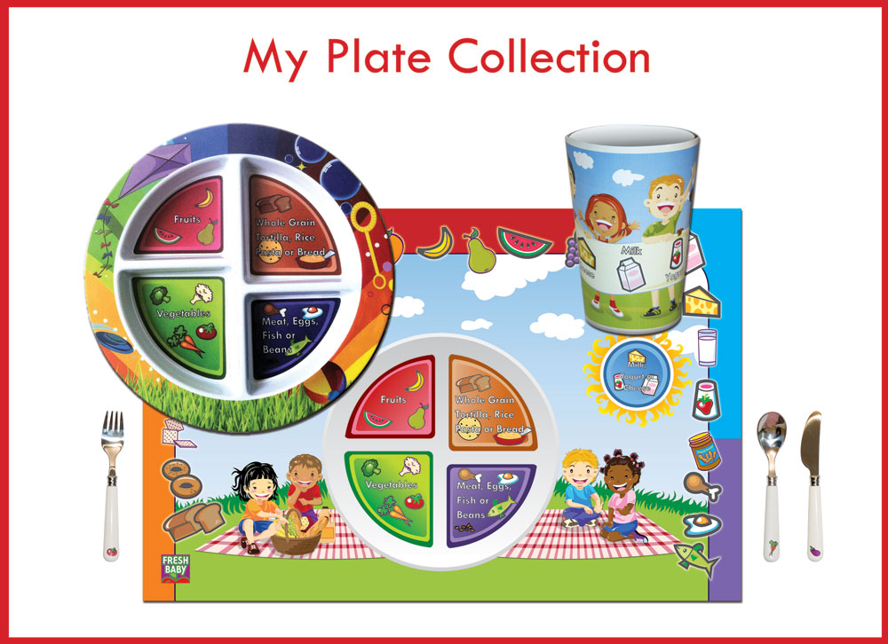 Inspired by Savannah: MyPlate Dinnerware Collection from Fresh Baby ...