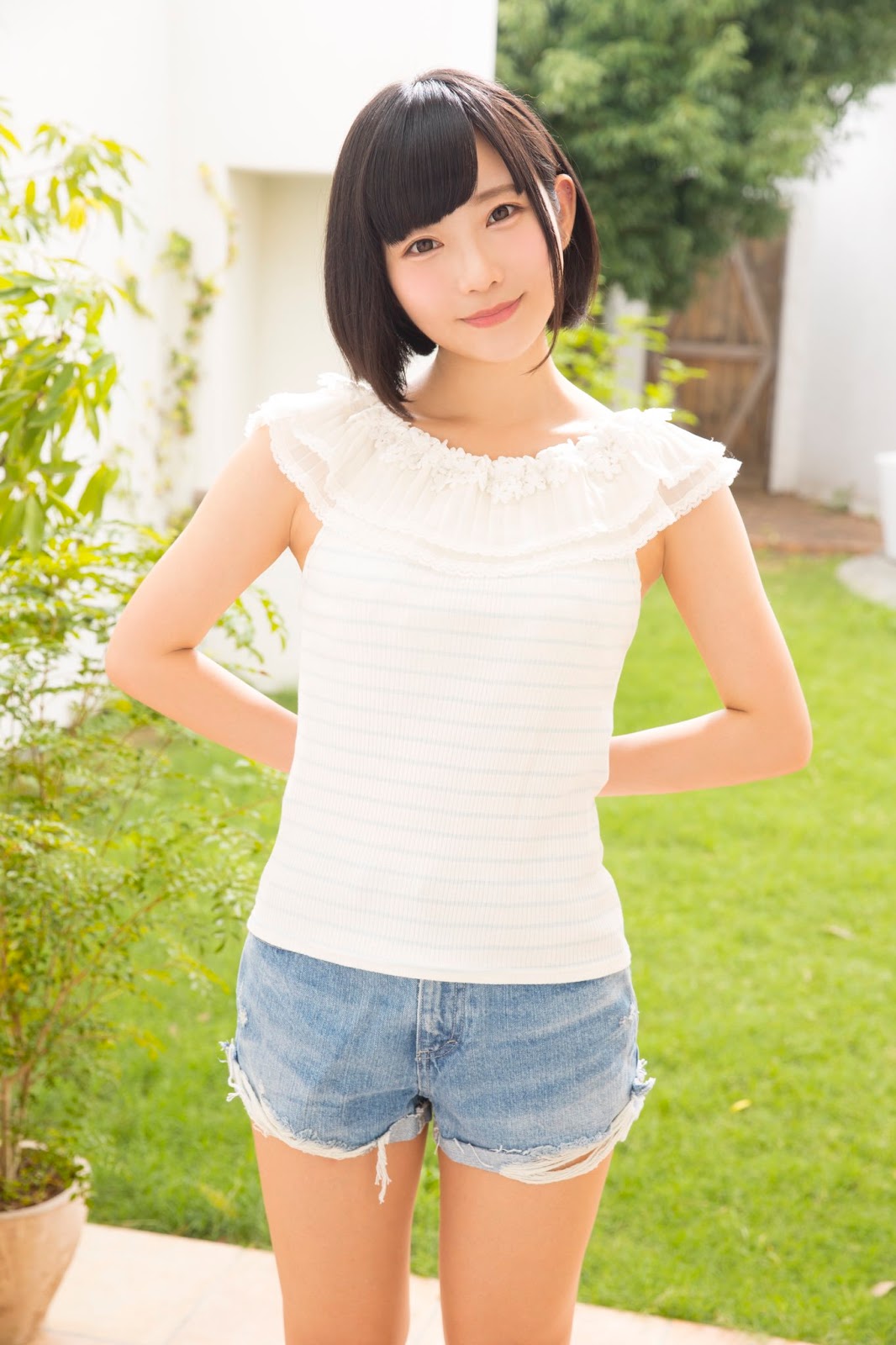 mide-718 短髮E奶神可愛！三劍客最後一人白坂有以、全力出擊！ dmm