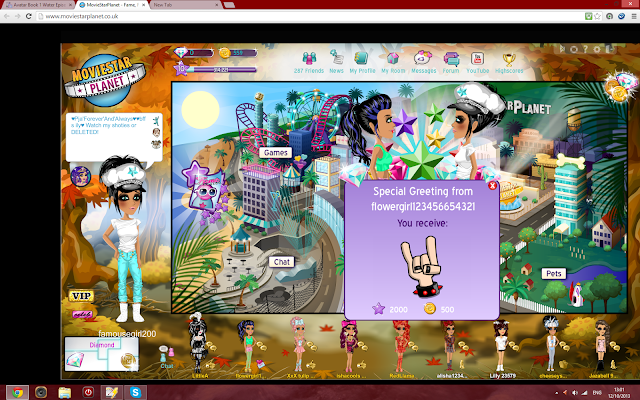 Famousegirl200's Blog ;): 2013-10-20