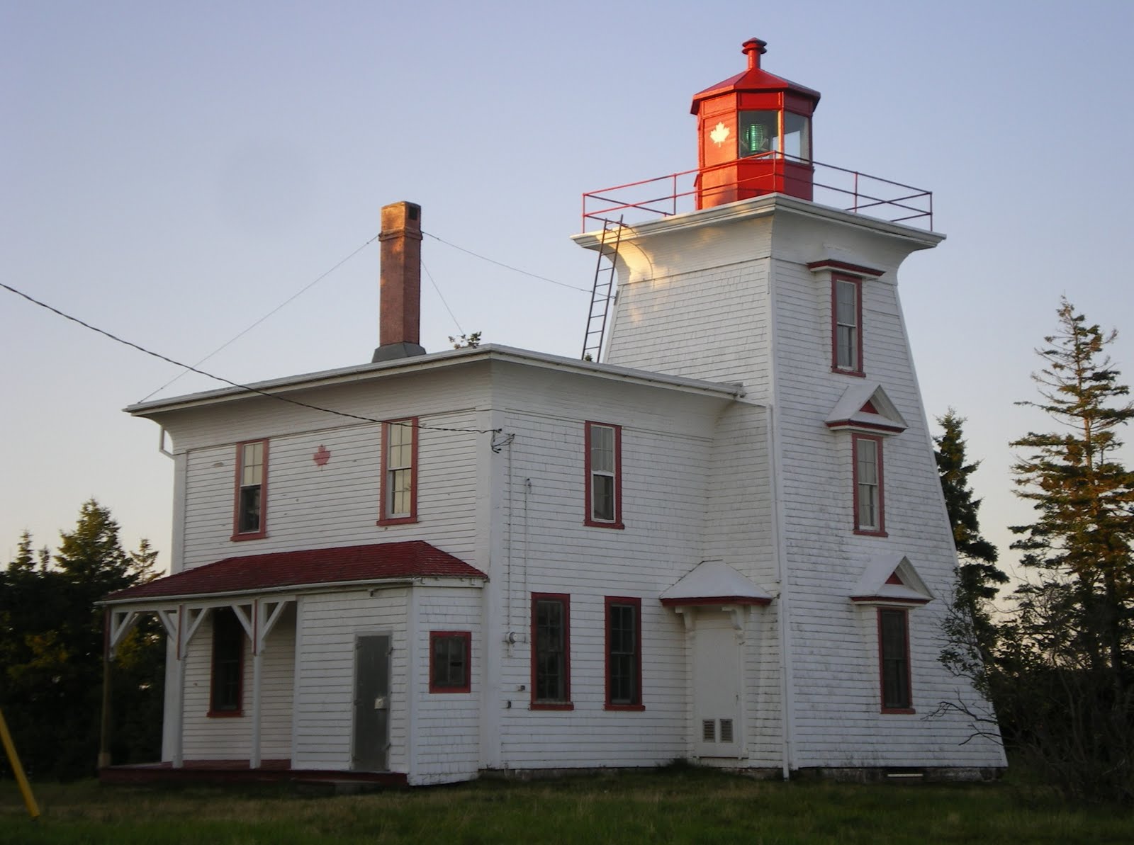 P.E.I. Heritage Buildings: Blockhouse Point Lighthouse, Rocky Point