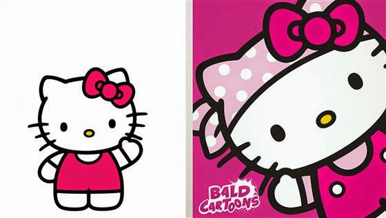 Hello Kitty Bald