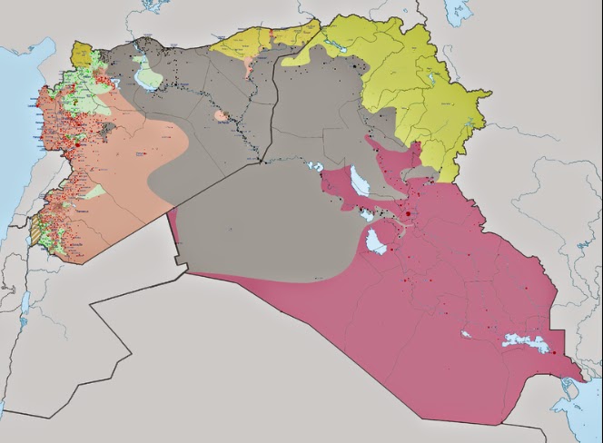 Seçmece: IŞİD'i bir de büyük haritada görün