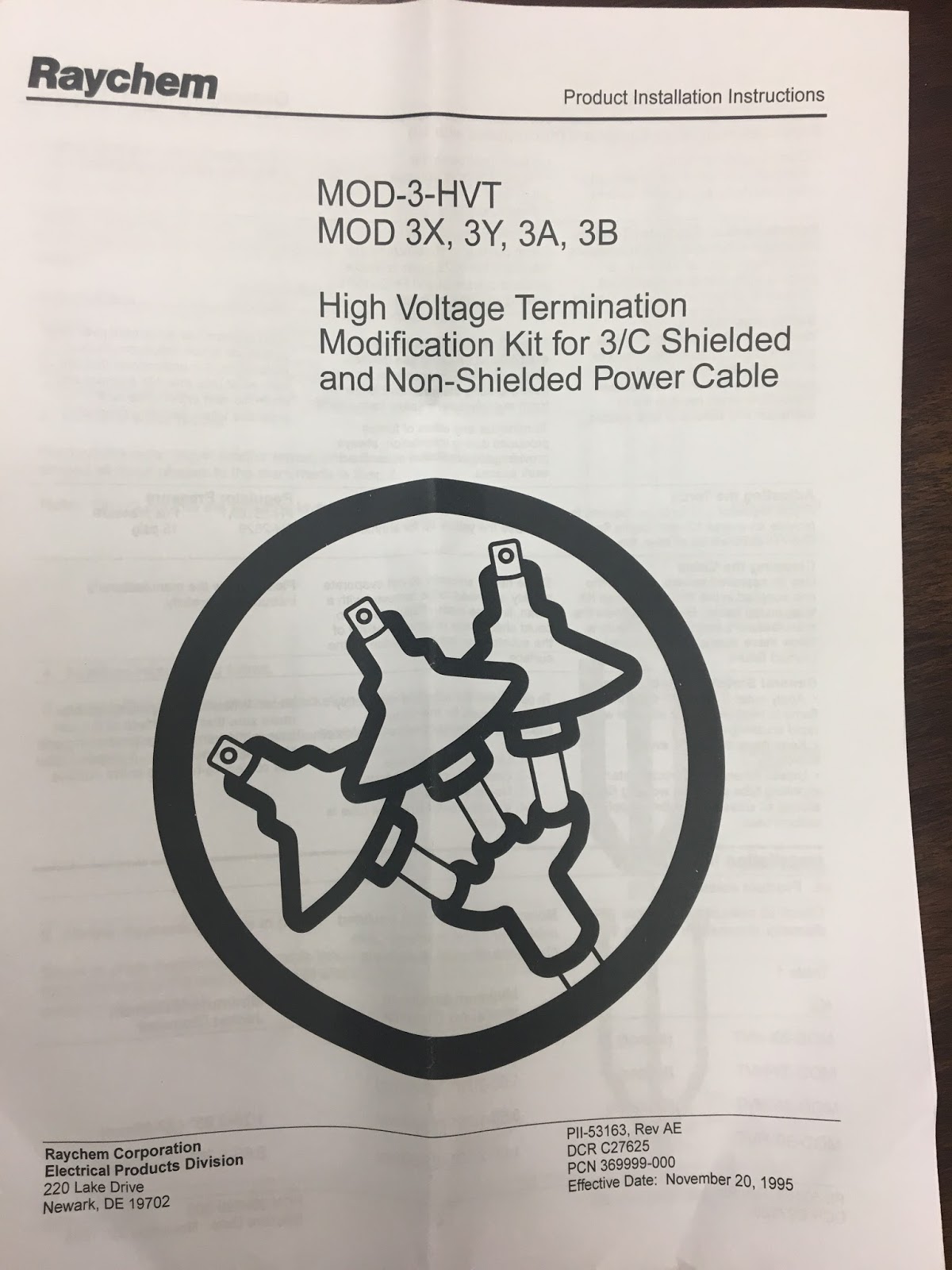 Raychem Heat Shrink: 2017