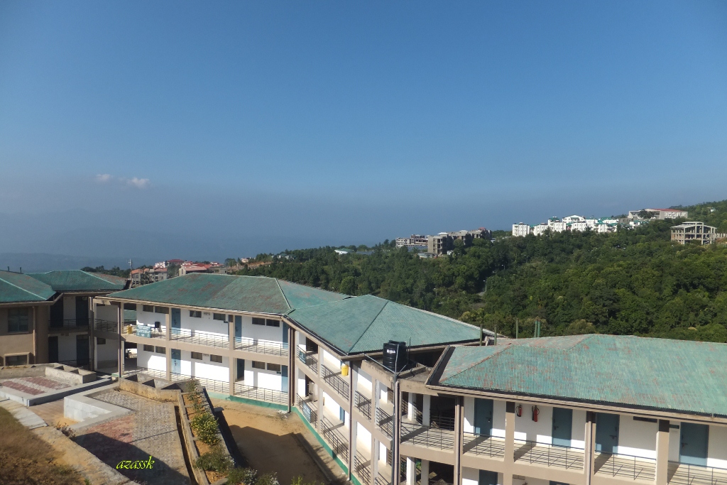 Calm-Sojourner: Mizoram University Campus