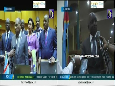 Voici pour vous la grande édition du journal télévisé de la RTNC du 04 ...